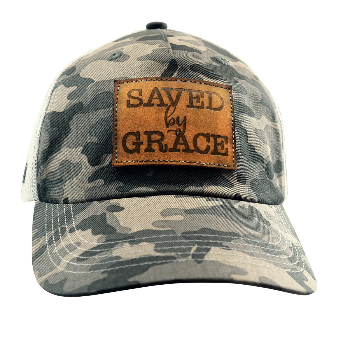 grace & truth Womens Cap Saved By Grace – Wear My Bible